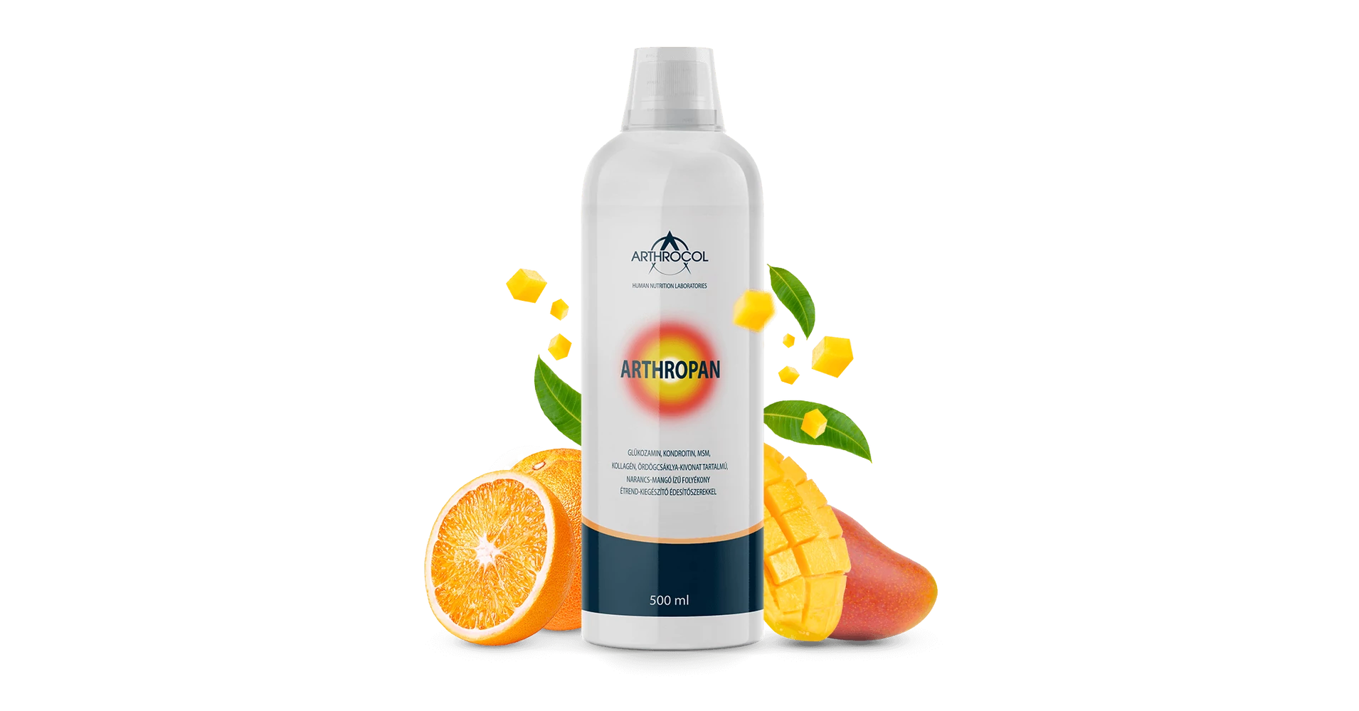 Arthropan ízületvédő folyadék 500 ml - Mangó és narancs